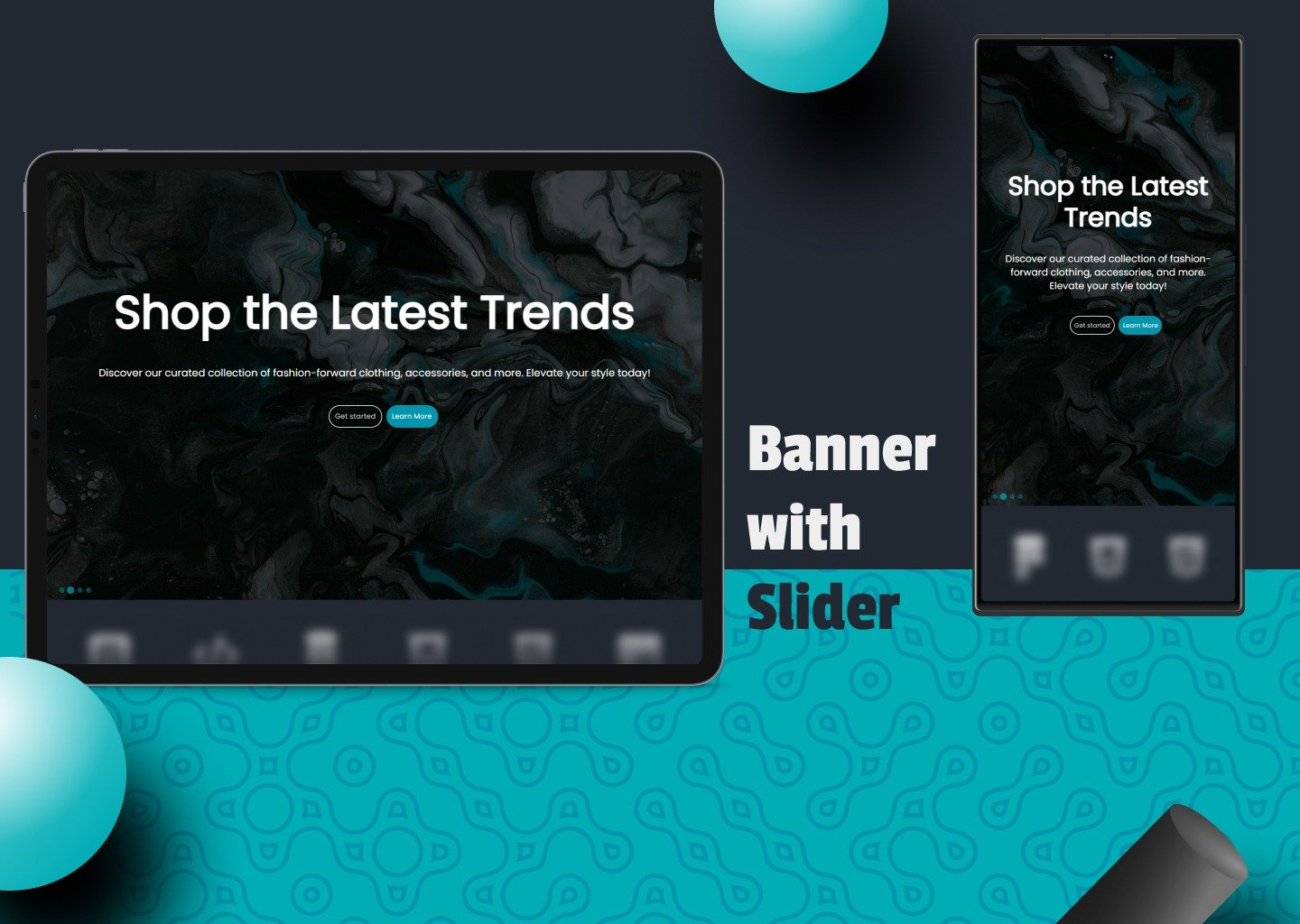 Banner With Slider Module by CodeDuplex